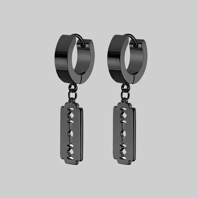 Gothic Razor-Shaped Earring | Gotyka